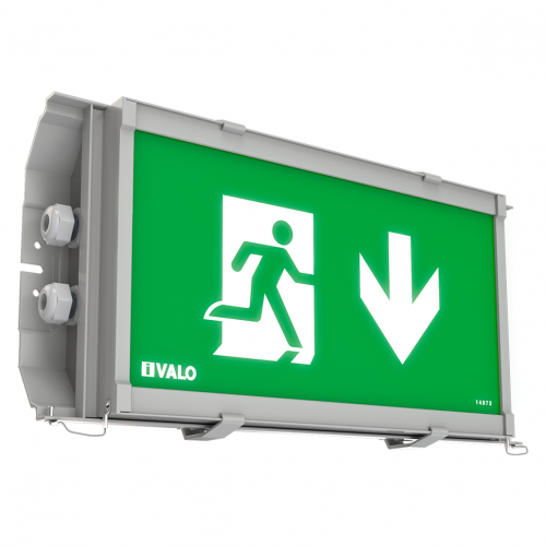 DIALux Luminaire Finder - Product data sheet: LED EXIT down